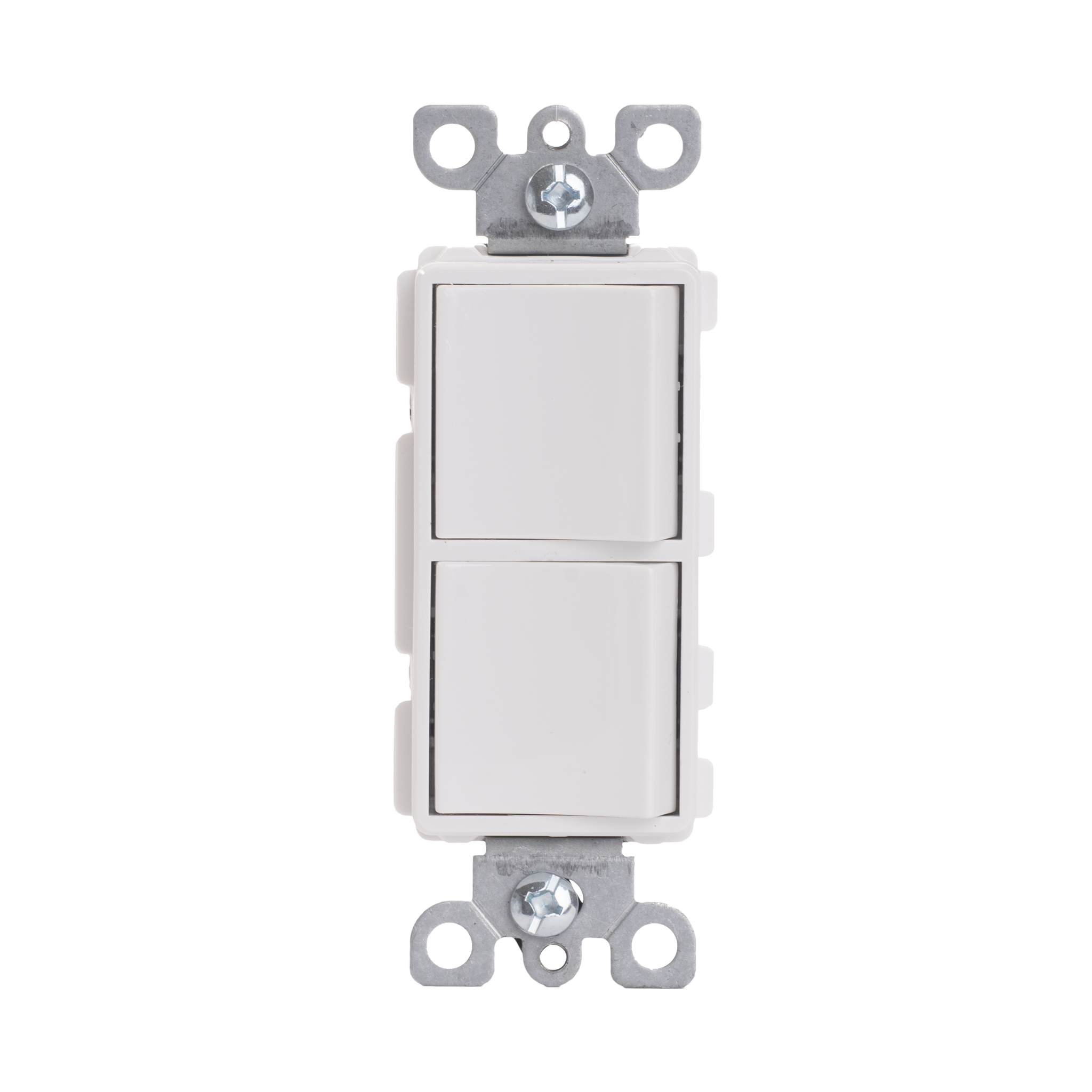 15A Dual Rocker Switches, Single-Pole/3-Way
