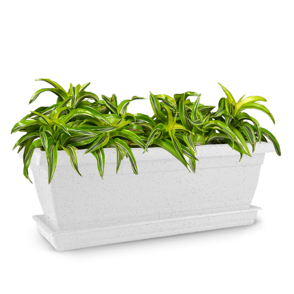 Rectangular Flower Pot 20" D52 Granite - Classic Line.