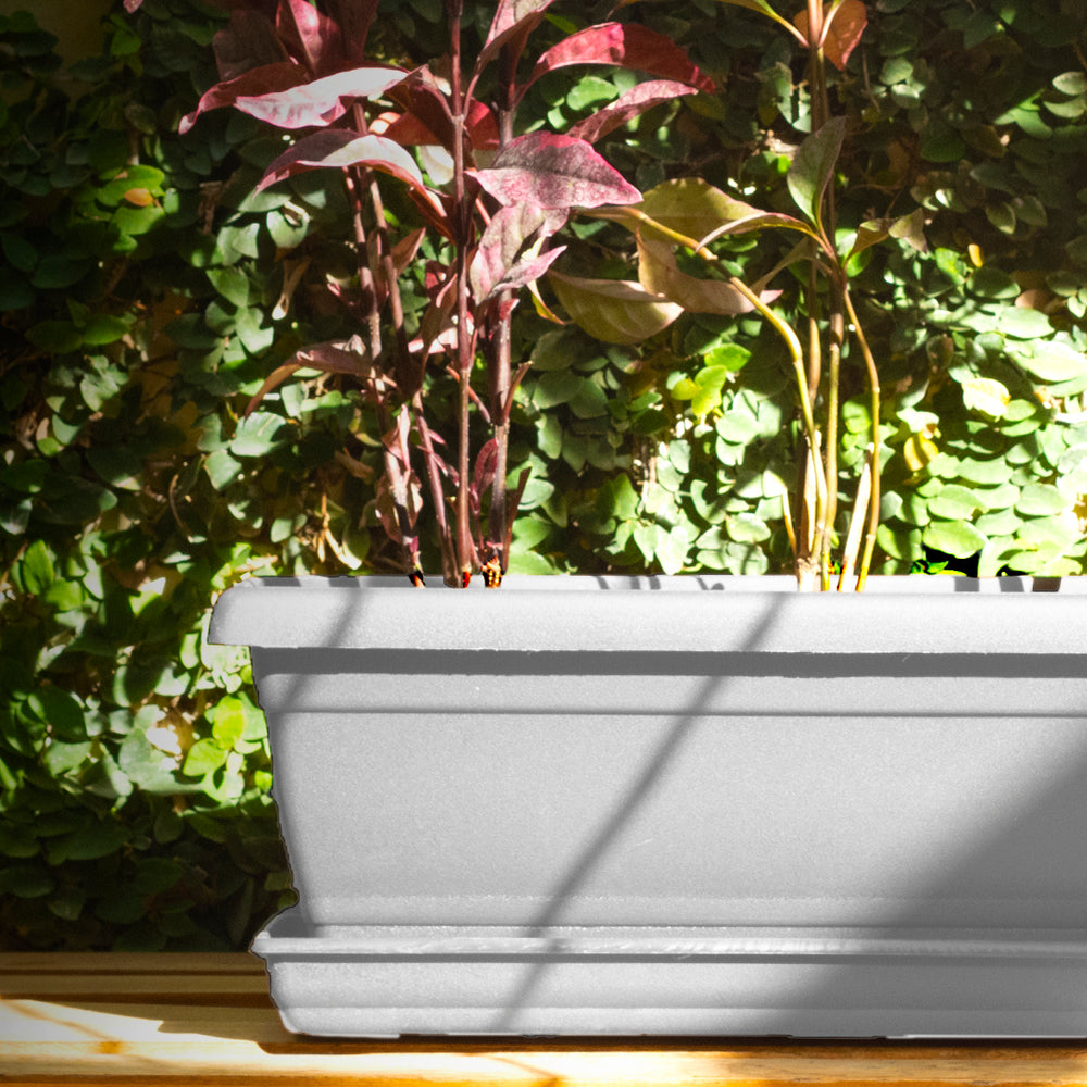 Rectangular Flower Pot 20" D52 Granite - Classic Line.